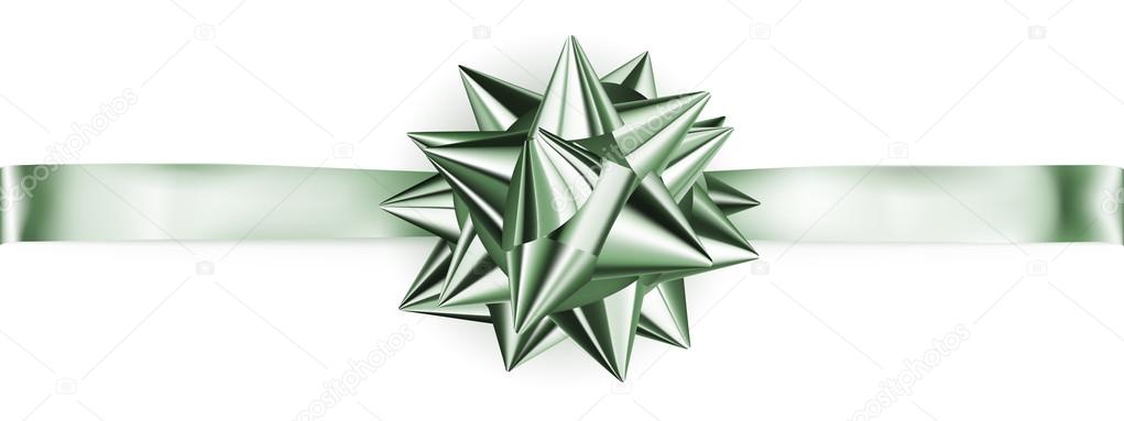 Shiny bow with horizontal ribbon Stock Vector Image by ©31moonlight31 ...