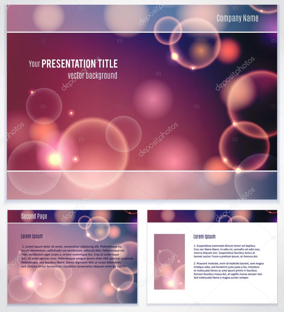 Lights presentation background Stock Vector Image by ©ajjjgul #55225649