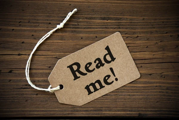 Read Me Sign