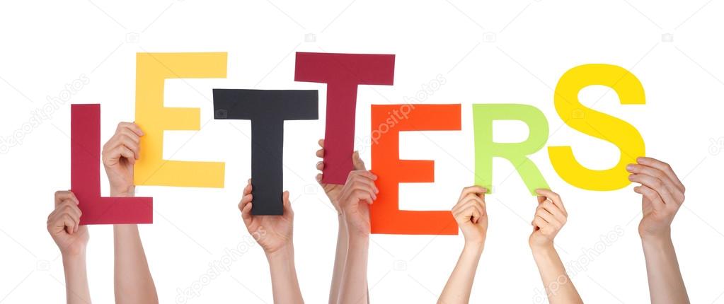 Many People Hands Holding Colorful Word Letters — Stock Photo © Nelosa ... Many People Hands Holding Colorful Word Letters — Stock Photo © Nelosa ...