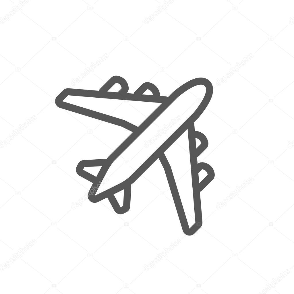 Simple Plane Outline