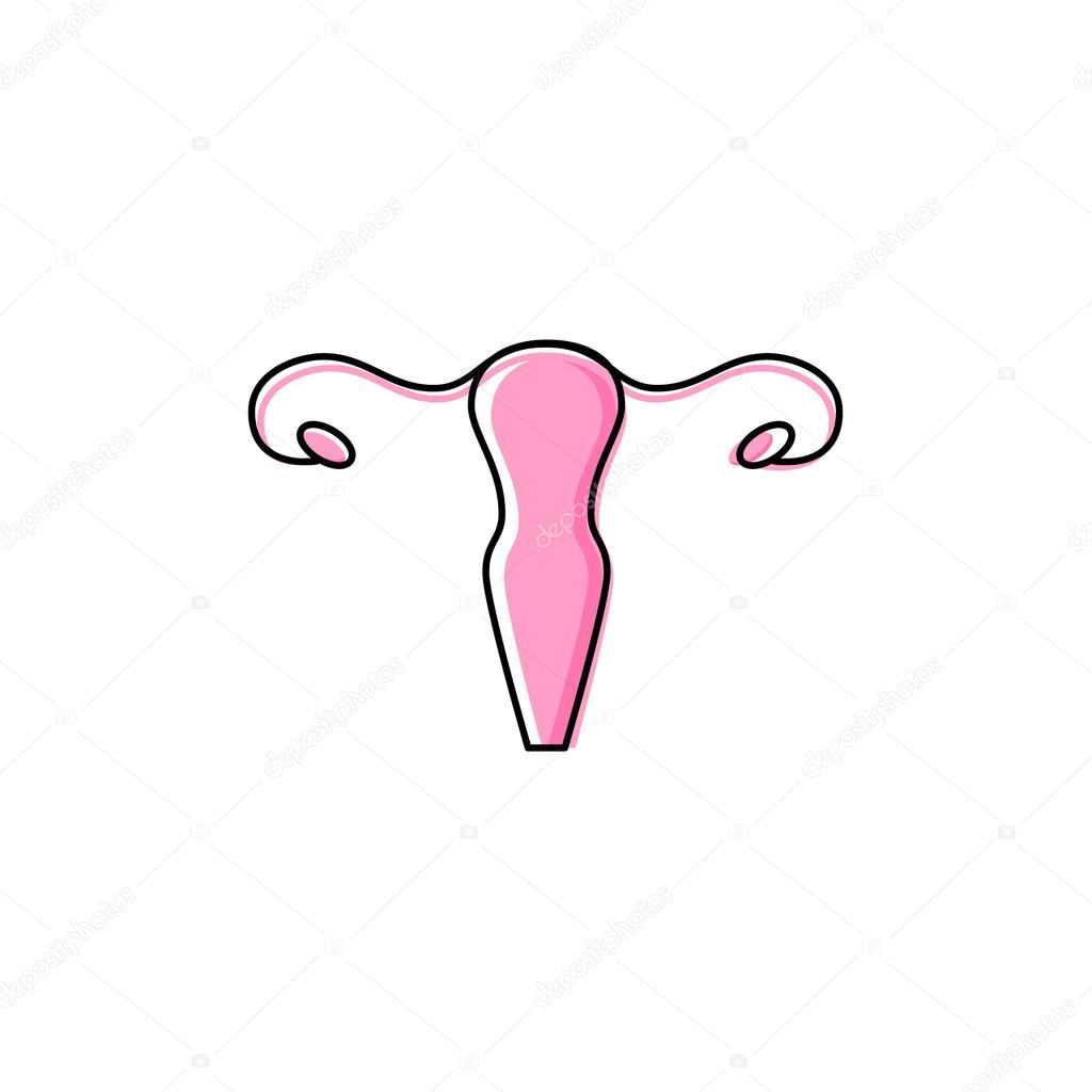 Uterus Coloring Outline Coloring Pages