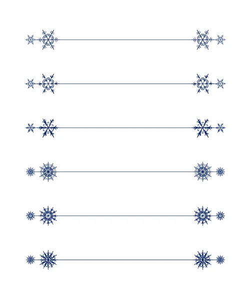24,179,597 Snowflake divider Vector Images | Depositphotos