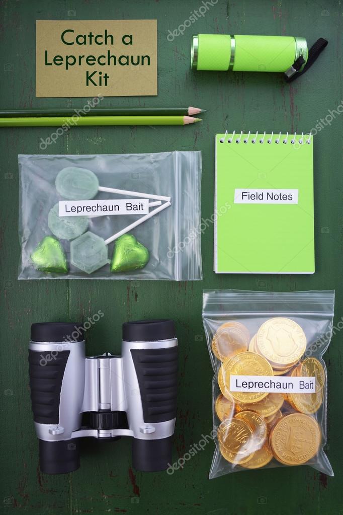Catch a Leprechaun Kit — Stock Photo © amarosy #100273924