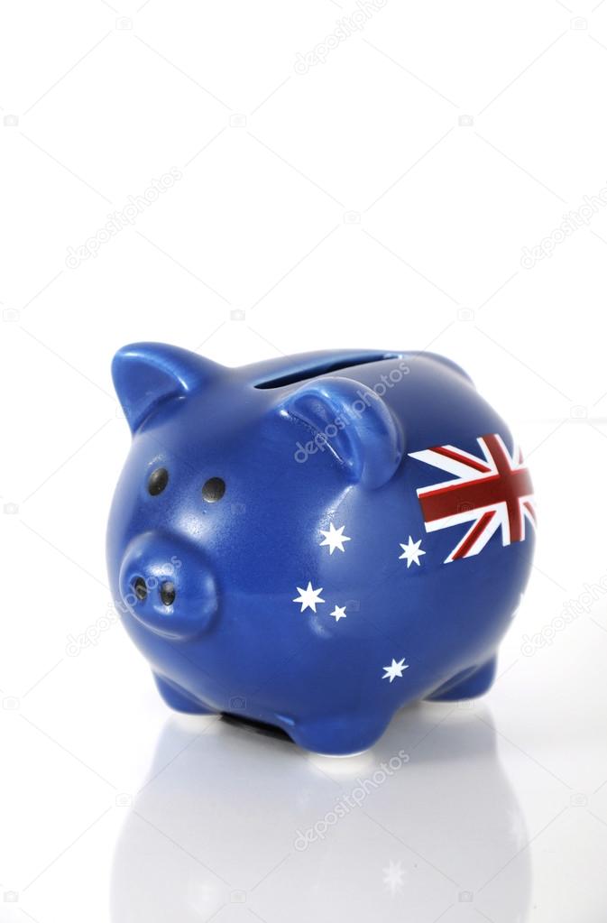 Australian piggy bank — Stock Photo © amarosy #53129095