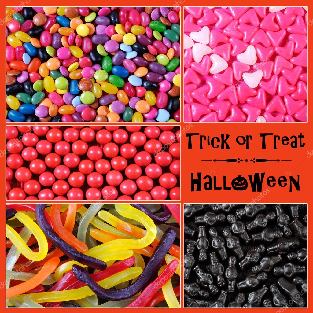 Halloween Trick or Treat Candy — Stock Photo © amarosy #54199047