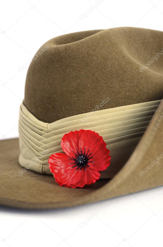 Anzac slouch hat | Australian ANZAC Slouch Hat — Stock Photo © amarosy ...