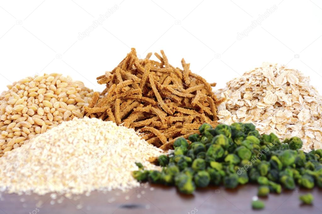 Healthy High Fiber Prebiotic Grains Stock Photo by ©amarosy 78732166