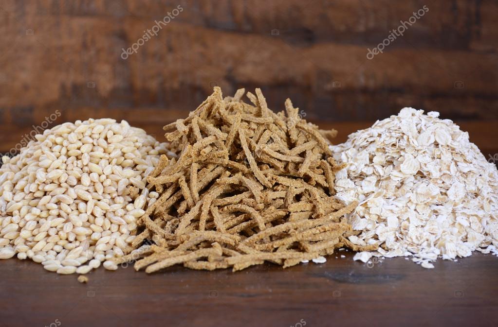 Healthy High Fiber Prebiotic Grains Stock Photo by ©amarosy 78733024