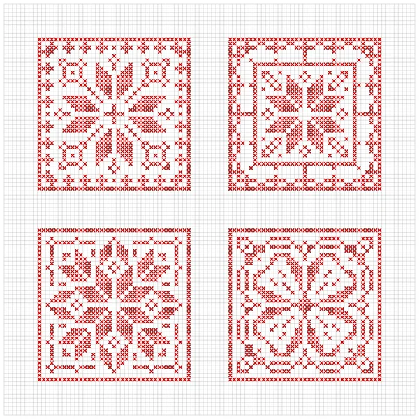 100,000 Cross stitch pattern Vector Images | Depositphotos
