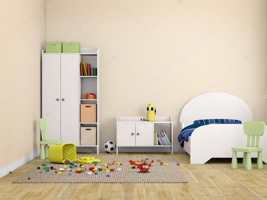 Kids room — Stock Photo © style67 #77358086