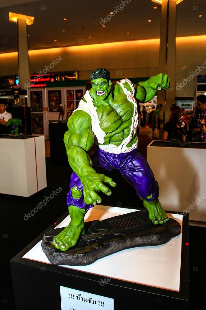 A model of the character Hulk from the movies and comics — Stock ...