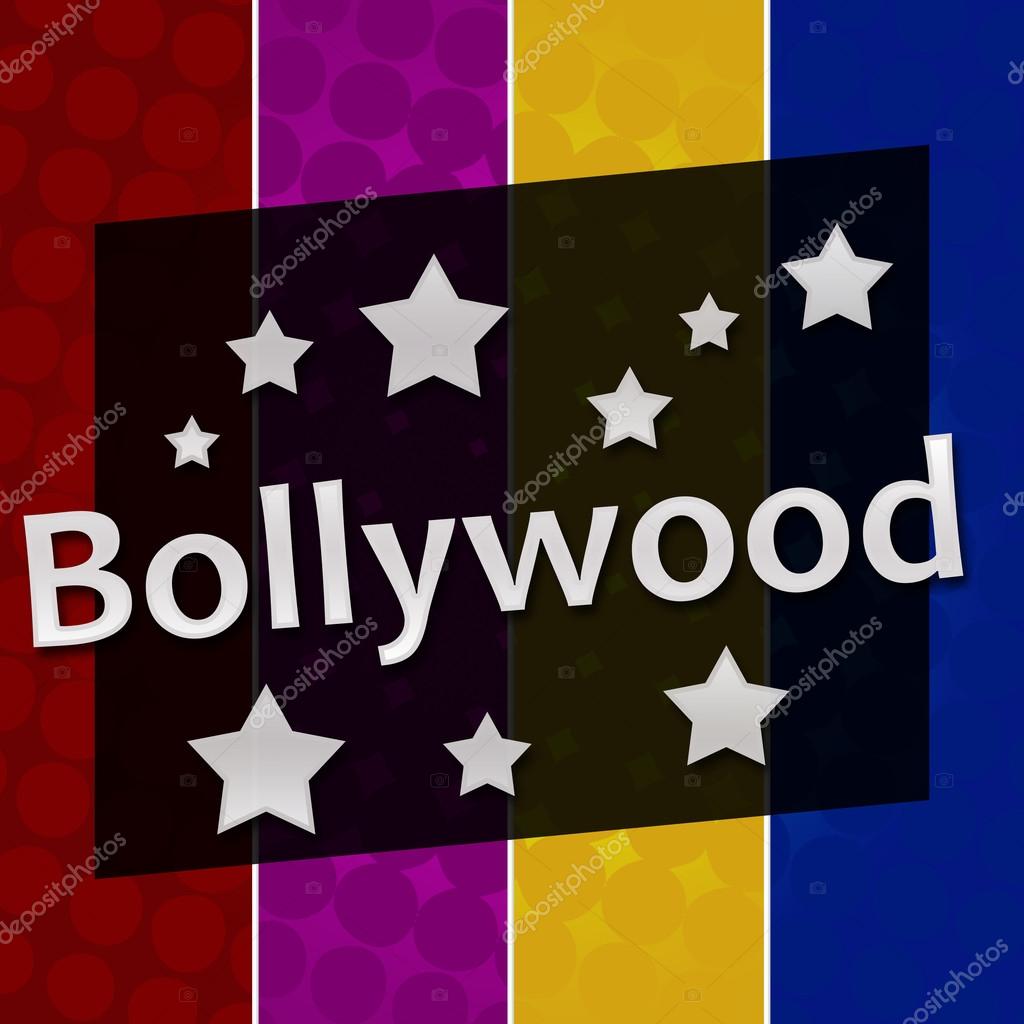 Bollywood Colorful Halftone Background — Stock Photo © ileezhun #112762994