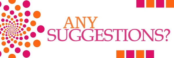 Any Questions Pink Orange Dots Horizontal Stock Photo by ©ileezhun ...