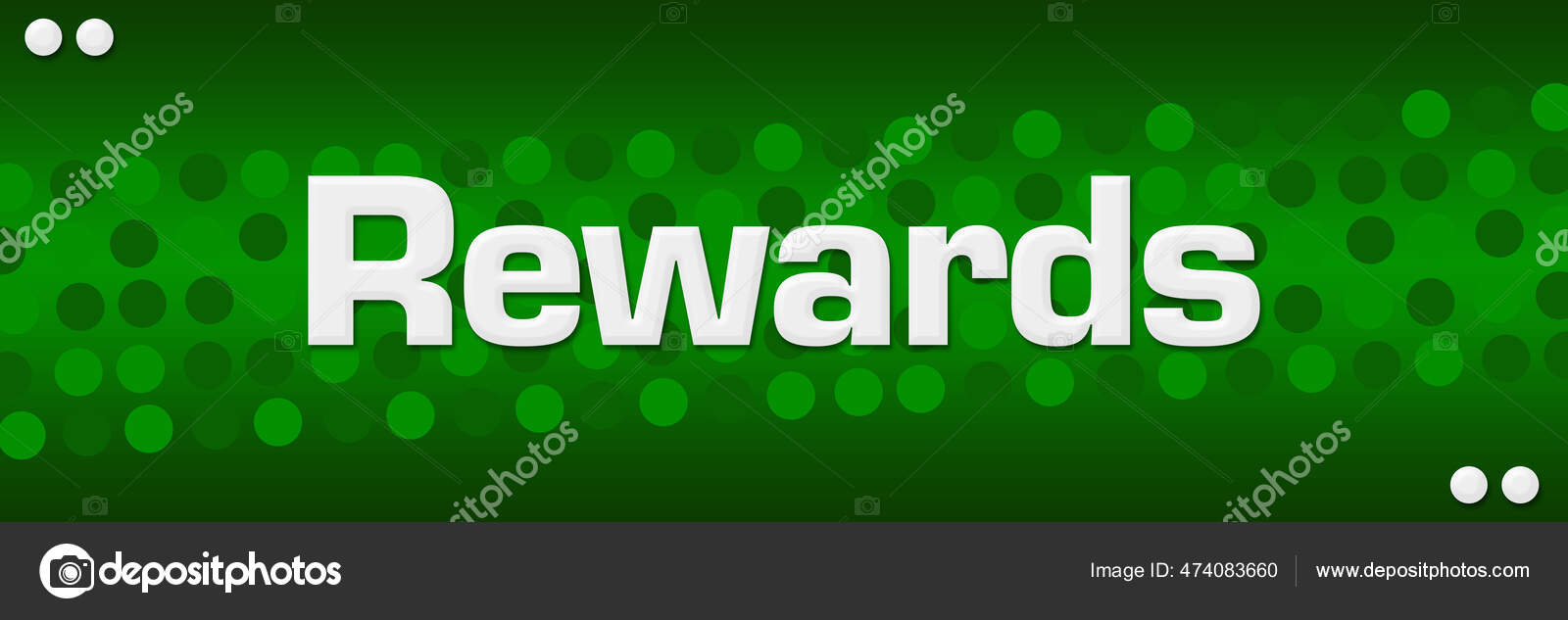 Rewards Text Written Green Background Stock Photo by ©ileezhun 474083660