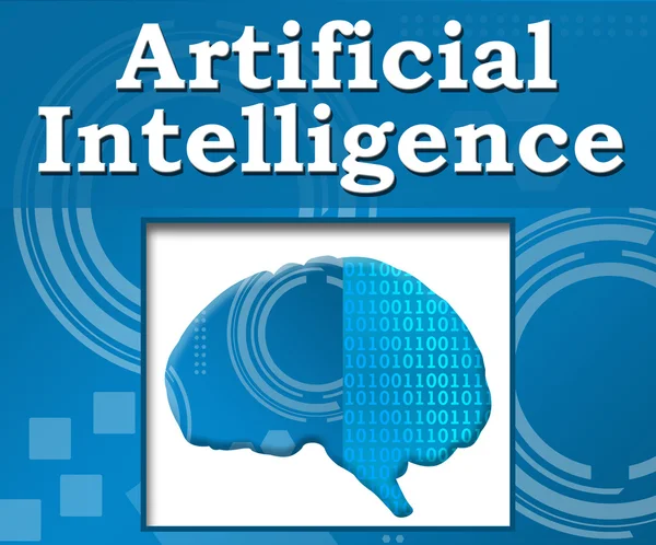 Artificial Intelligence Binary Brain Banner — Stock Photo © ileezhun ... Artificial Intelligence Binary Brain Banner — Stock Photo © ileezhun ...