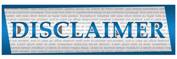 Disclaimer Text Written Green Background Stock Photo by ©ileezhun 475734928