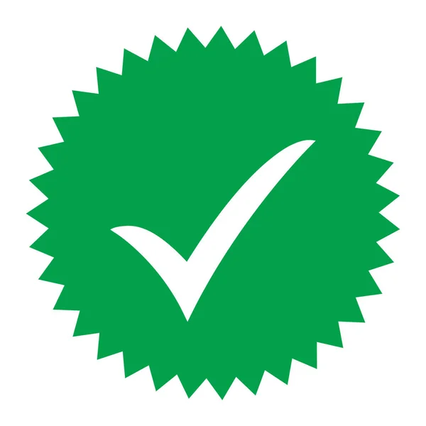 Approved Icon Green Approved Star Sticker Profile Verification Accept ...