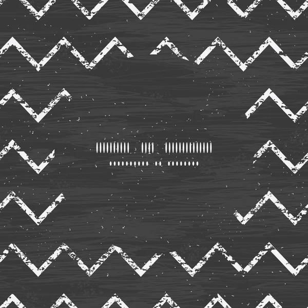 Vector chalk chevron blackboard frame seamless pattern background ...
