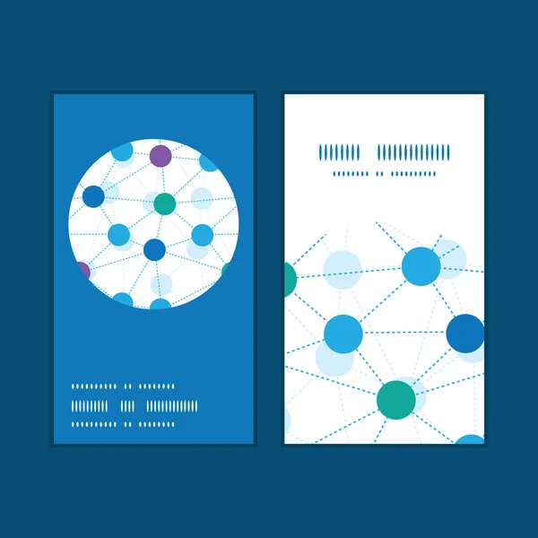 Vector connected dots frame seamless pattern background Stock Vector ...