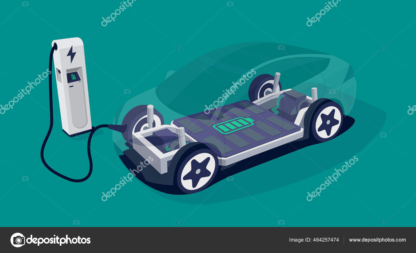 Electric Car Charging Battery Modular Platform Board Scheme Charger ...