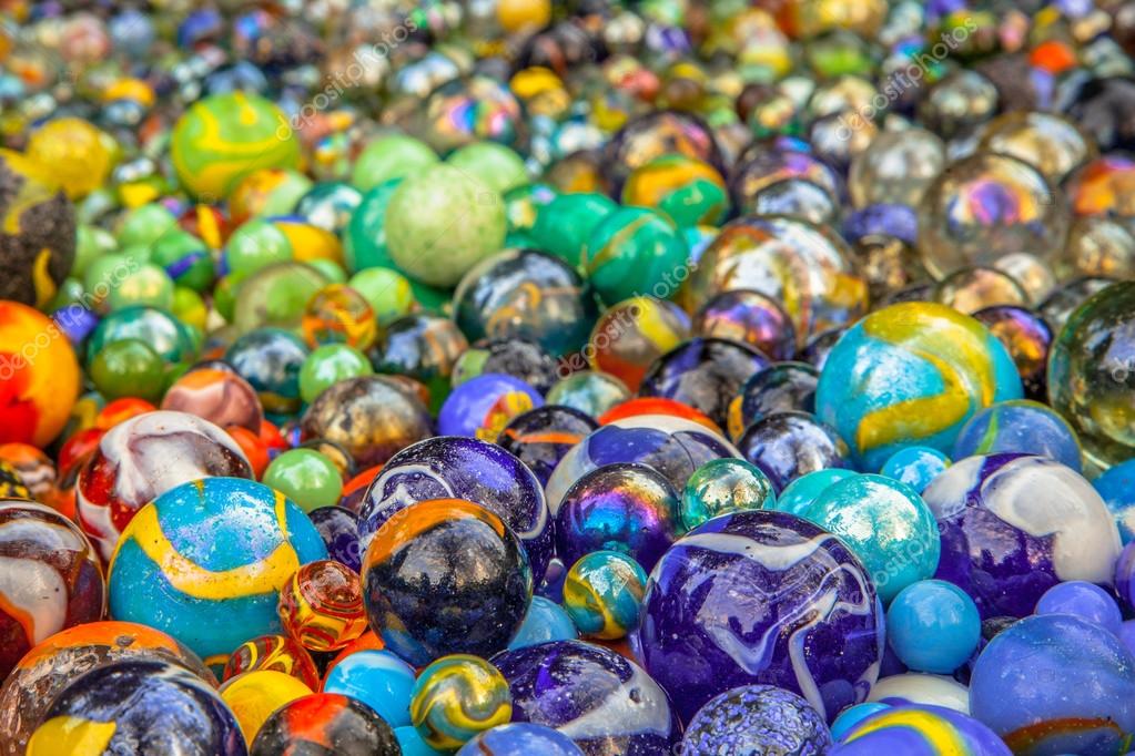Background of colorful marbles — Stock Photo © CreativeNature #71160019