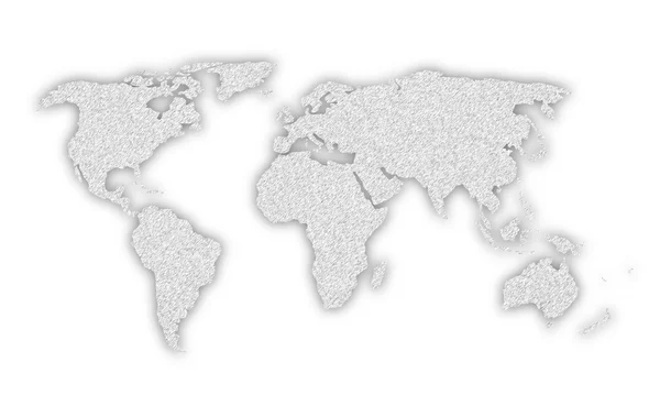World map outline Stock Photos, Royalty Free World map outline Images ...
