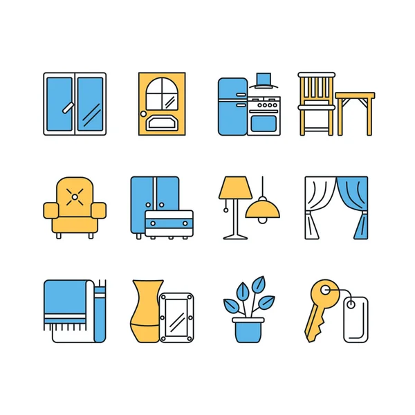 Interor desig icons isolated Stock Vector Image by ©Ciripasca #103486446