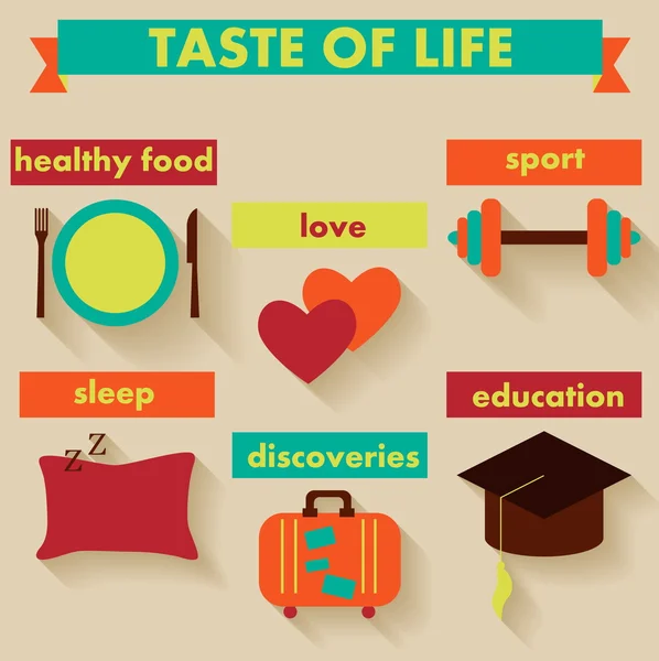 Healthy living Vector Art Stock Images | Depositphotos