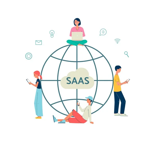 409 Saas Stock Illustrations | Depositphotos