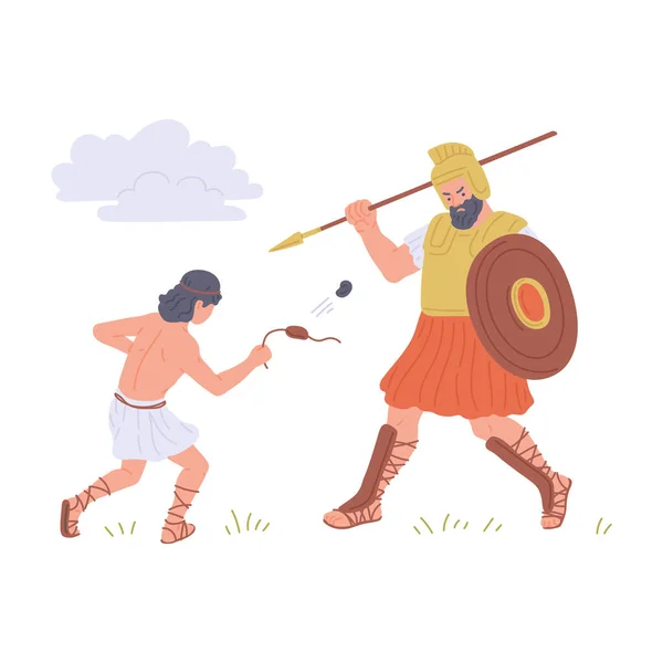 95 David and goliath Stock Illustrations | Depositphotos