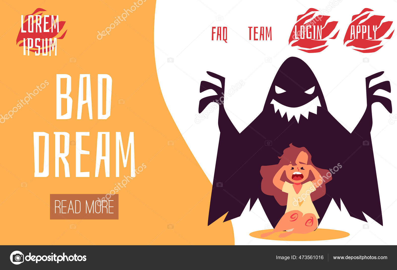 Vector illustration isolated on white background. Stock Vector Image by ...