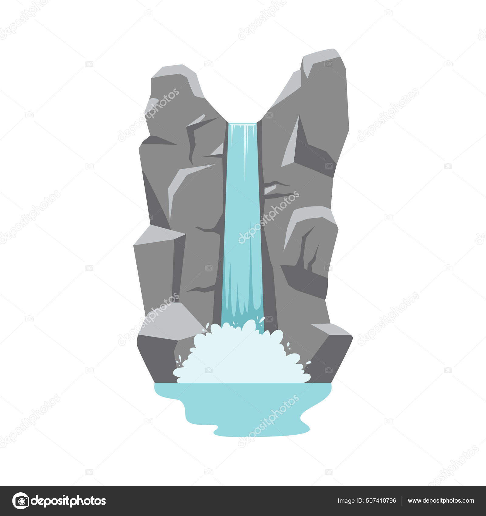 Water Stream Vector