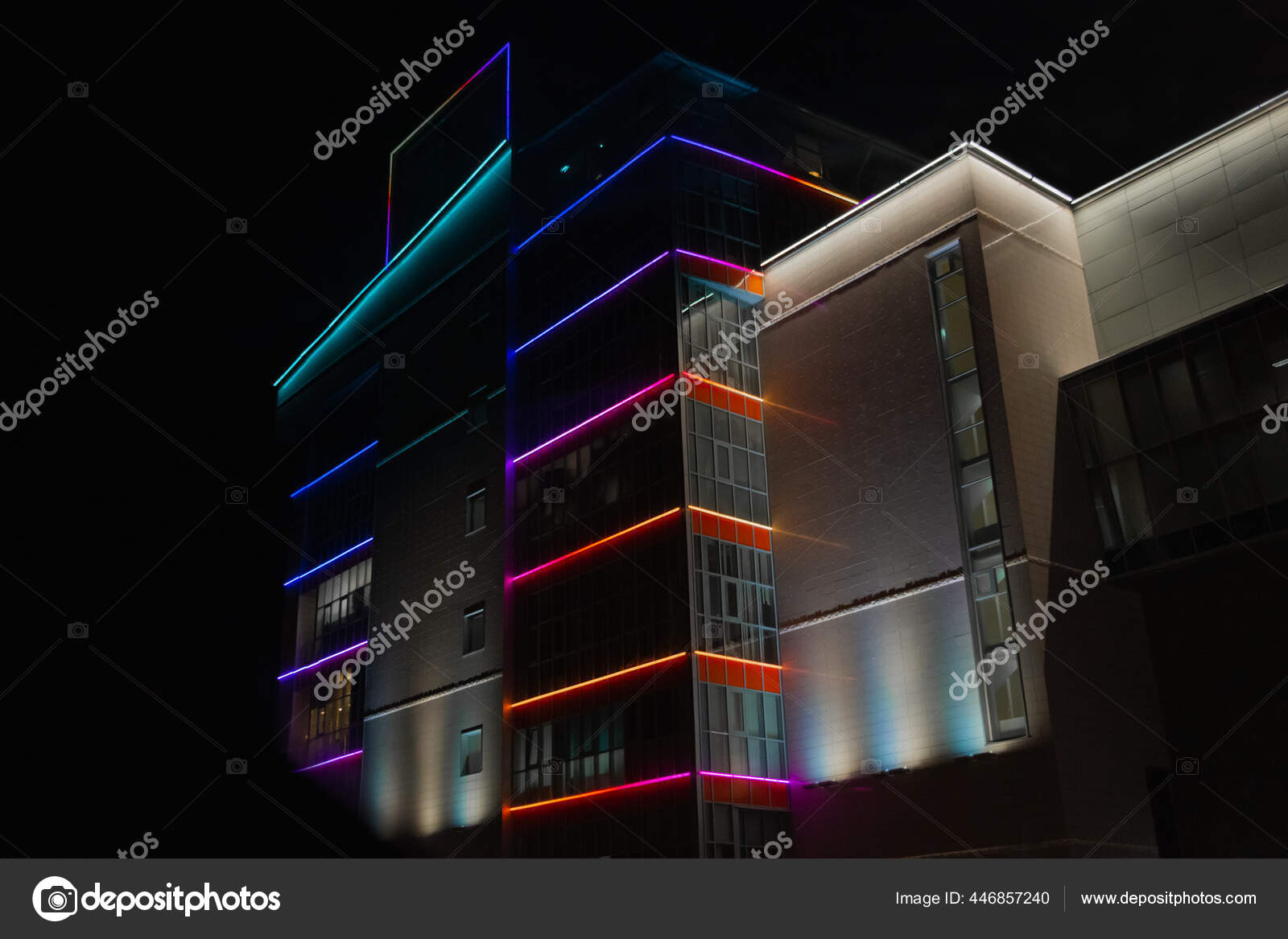 Exterior Decorative Lighting Building Led Decorative Strips Decorating ...