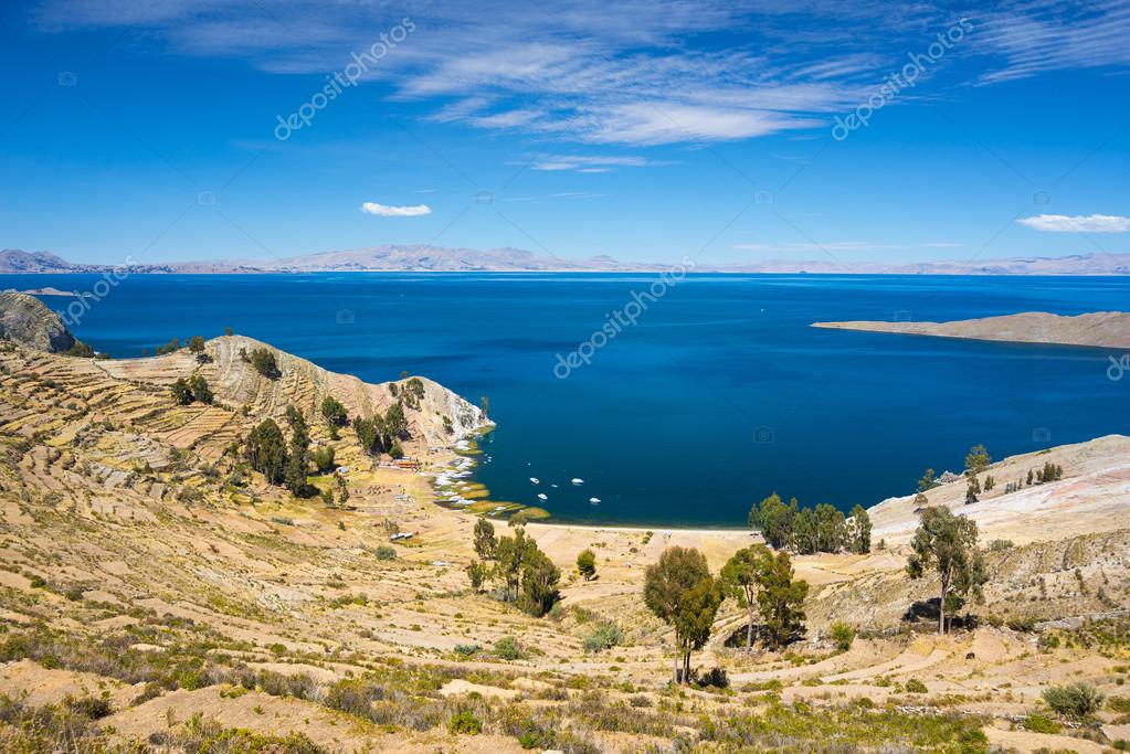 Panorama de Isla del Sol, Lago Titicaca, Bolivia 2023