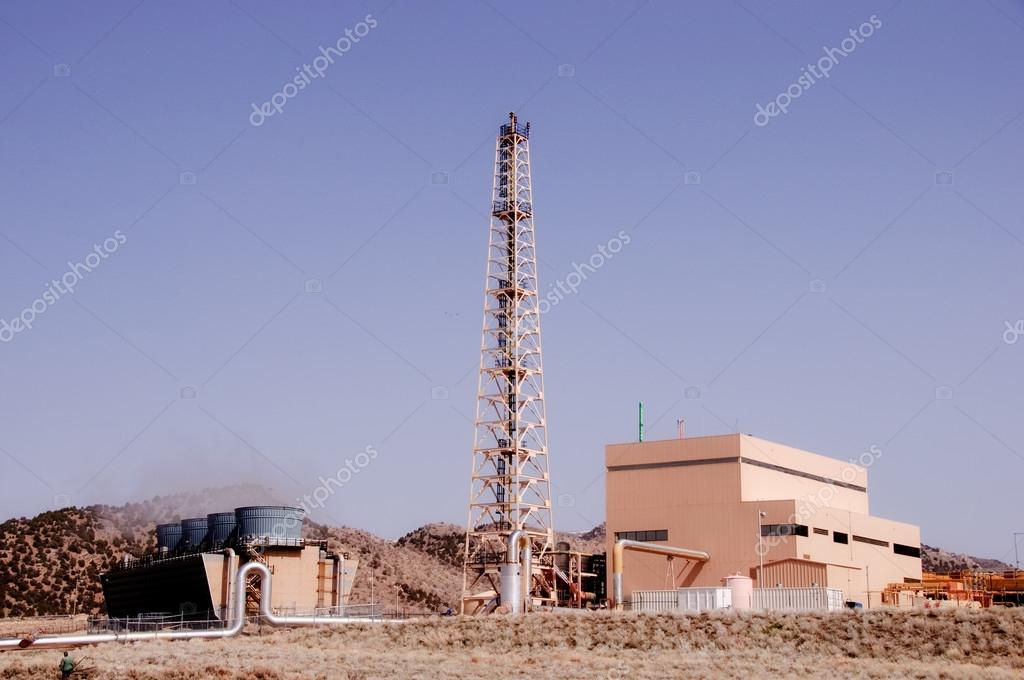 Geothermal power plant in Utah west desert Stock Photo by ©Charlieb ...