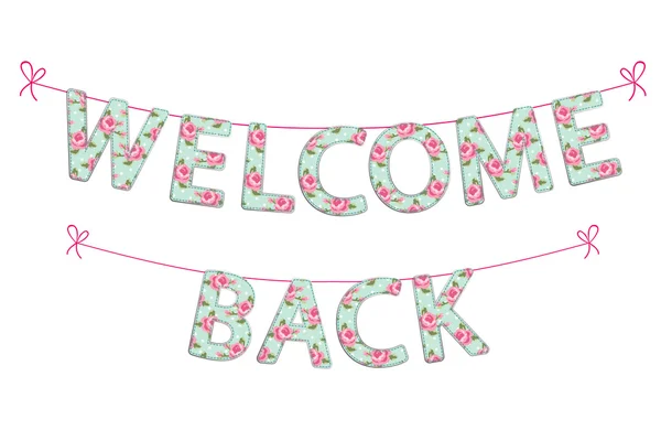Welcome back sign Vector Art Stock Images | Depositphotos