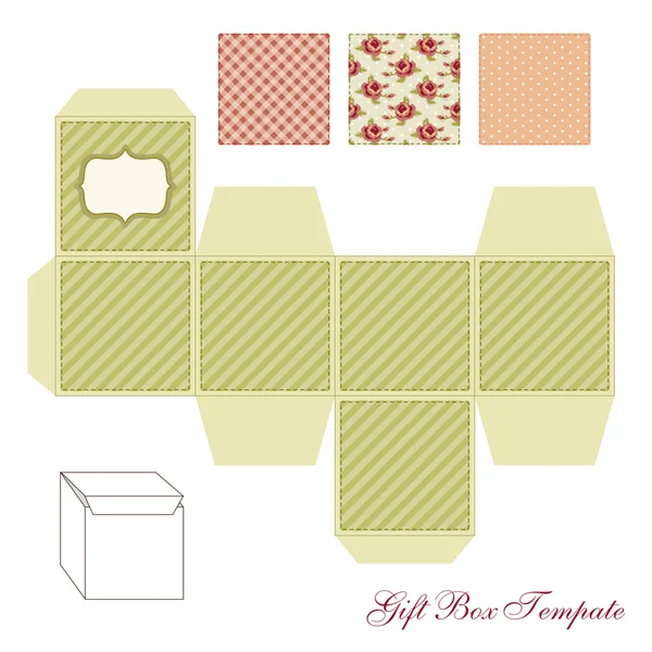 Square Box Template Printable