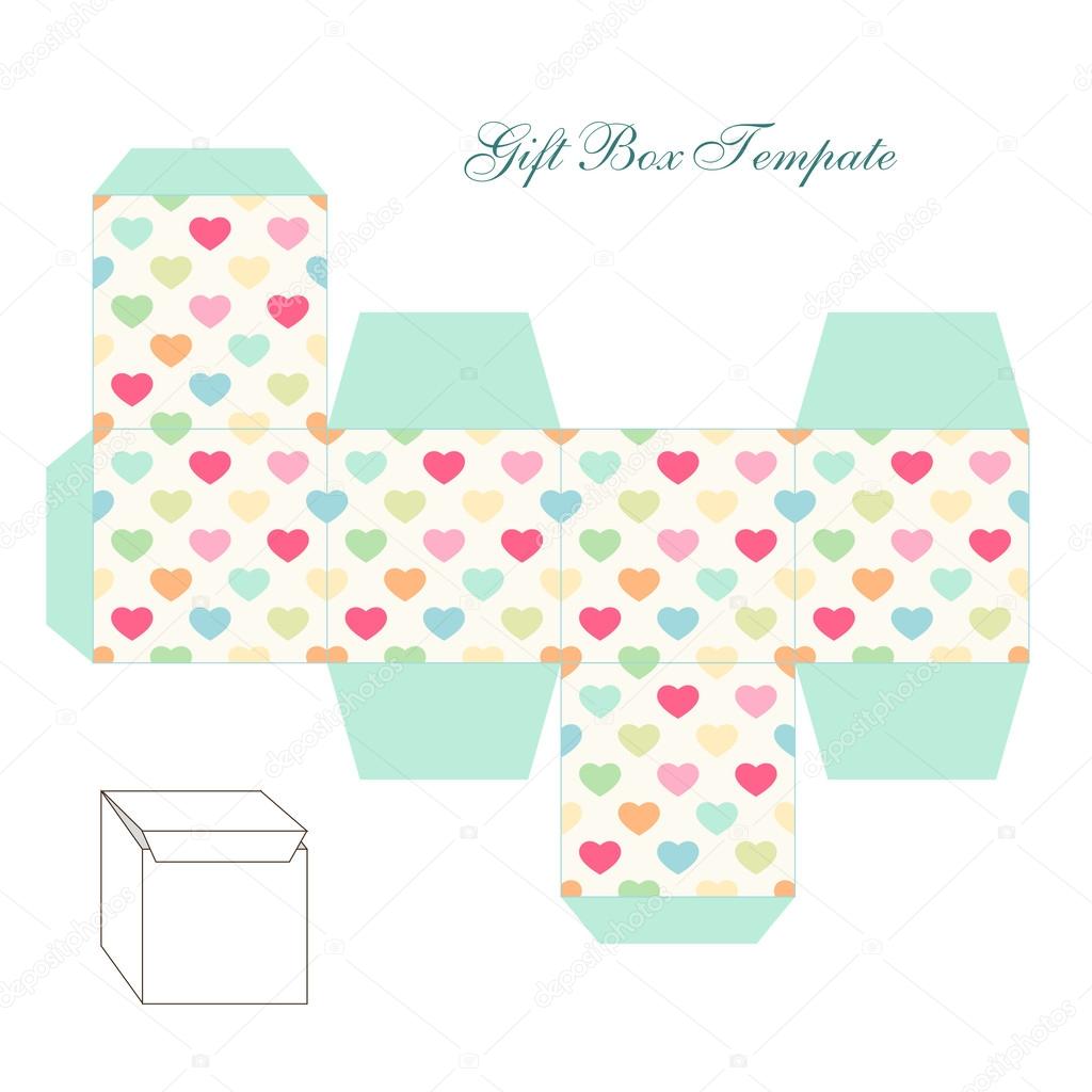 Square Box Template Printable