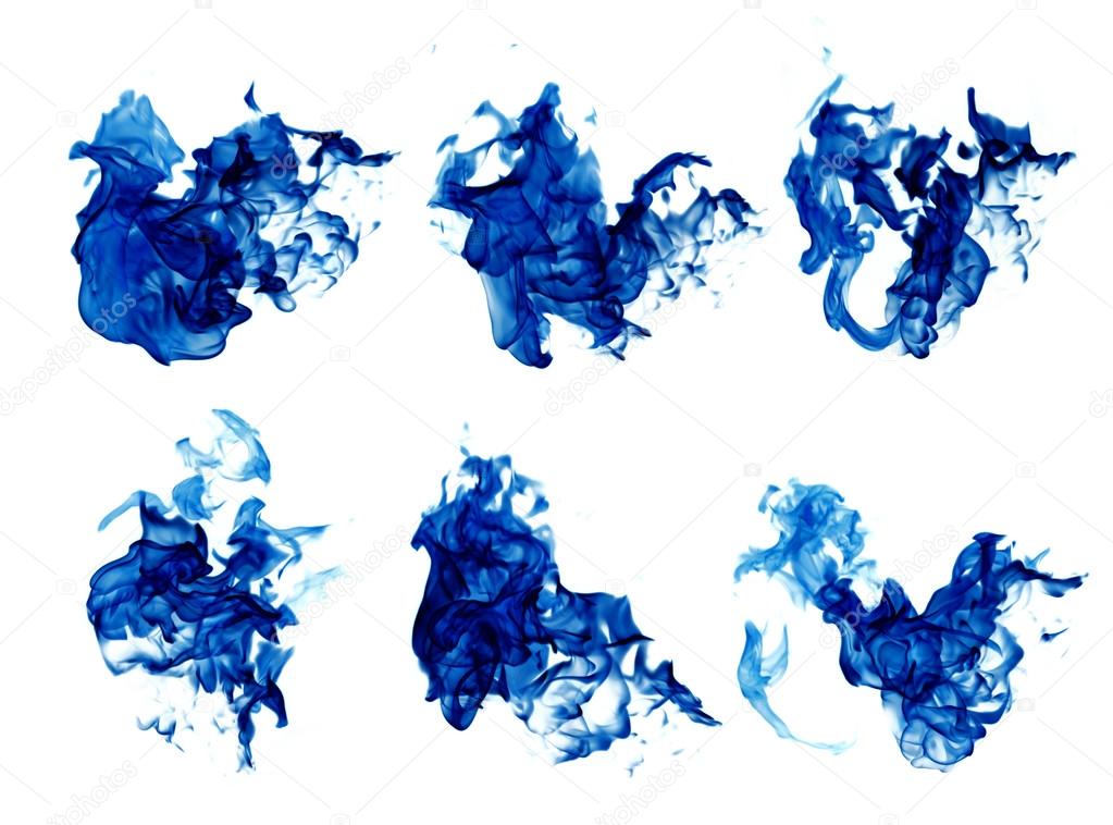 Llamas azules — Foto de stock #57511503 © scenery1