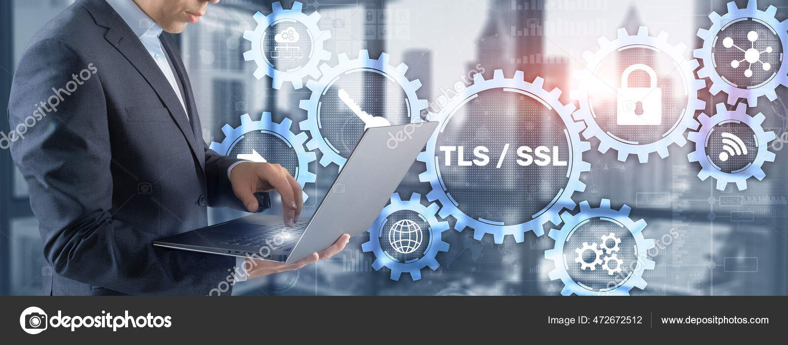 Transport Layer Security. Secure Socket Layer. TLS SSL — Stock Photo © Funtap #472672512