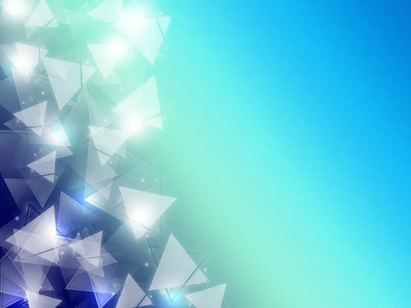 abstract colorful shiny background with triangle shapes - Stock Image ...