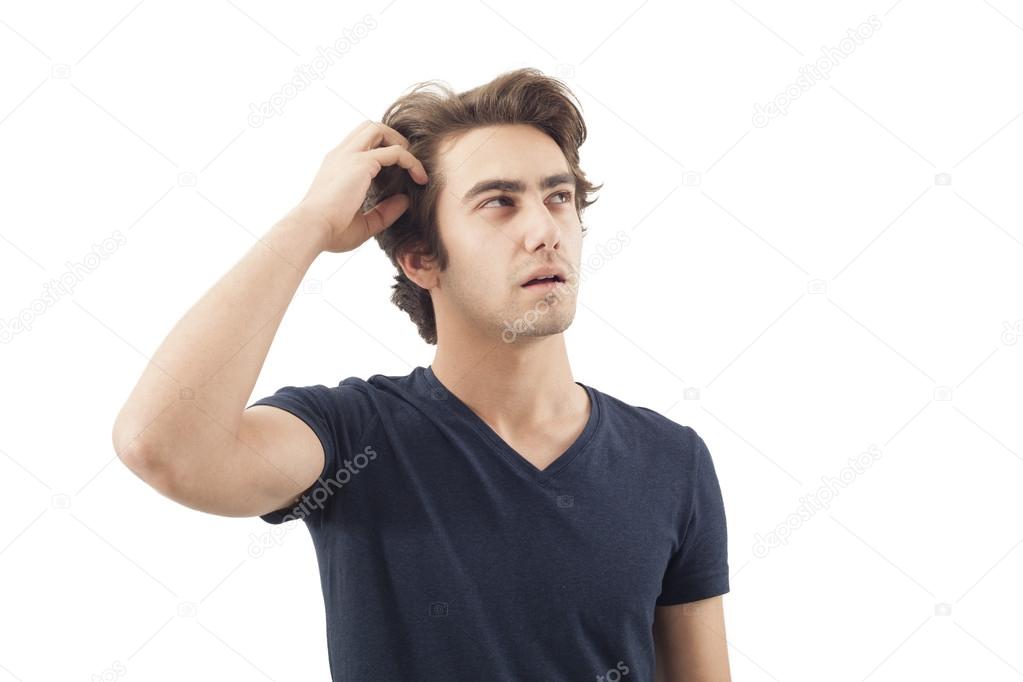 Surprise Picture Of Scratching Head