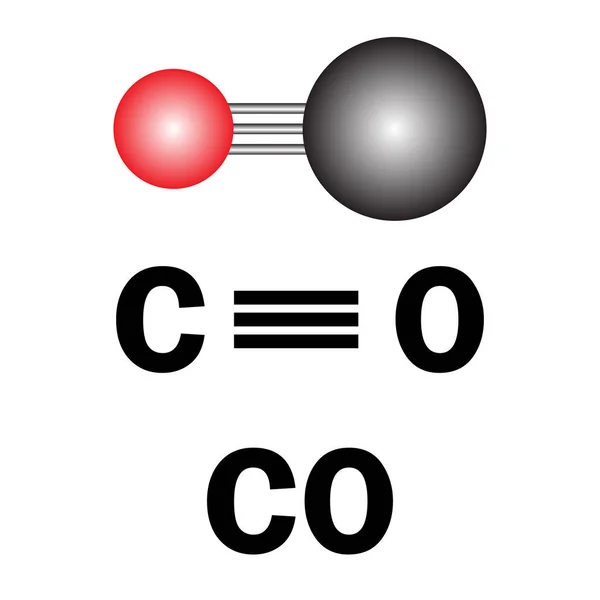 Carbon Monoxide Molecule Structure