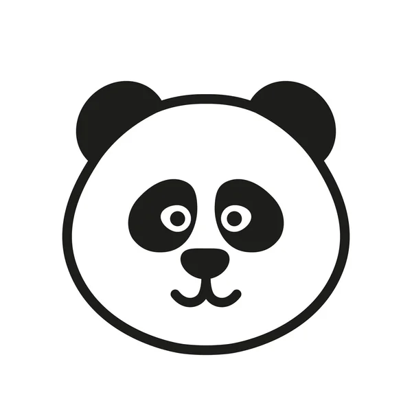 Cute Panda Vector — Stock Vector © leremy #4559329