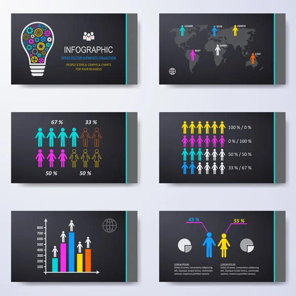 Vector template for presentation slides Stock Vector Image by ©blumer ...