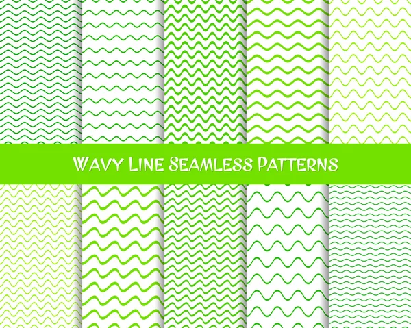 Vector wavy line seamless patterns Stock Vector Image by ©blumer-1979 ...