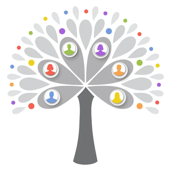 Human tree Vector Art Stock Images | Depositphotos