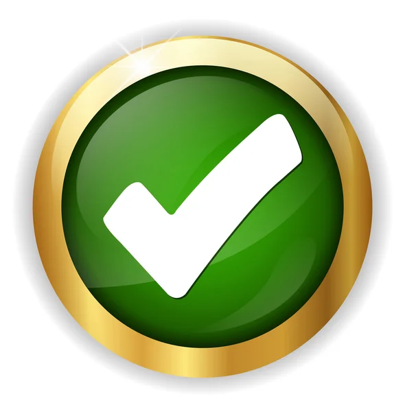 Comprobar icono de botón de marca Vector de stock por ©sarahdesign85 ...