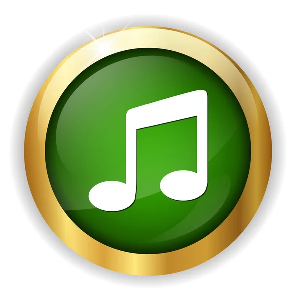 Music note button Stock Vector by ©sarahdesign85 70026583